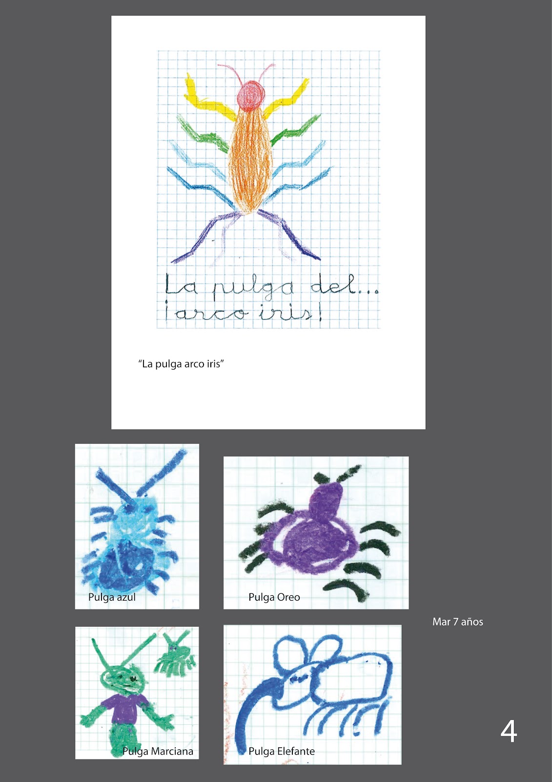 el Atelier de las Pulgas: Concurso creativo "Dibújame una pulga"