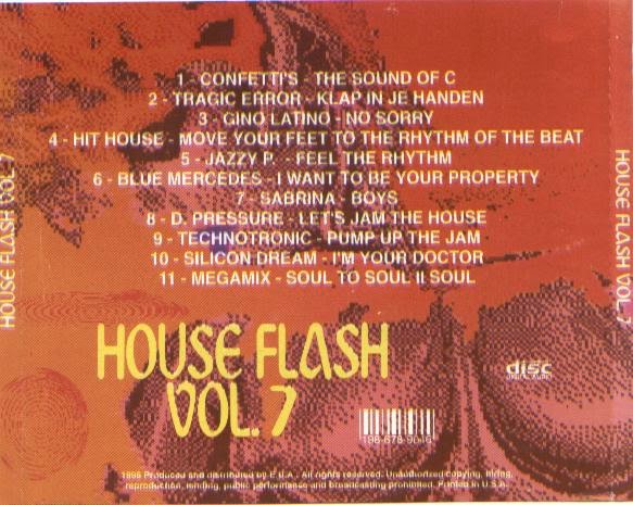 classicos dos bailes : FLASH HOUSE - VOLUME 7