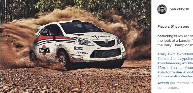 Render Lancia Ypsilon HF Rally