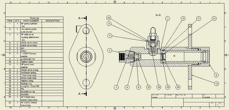 mechanical-engineering: Mechanical Drawings
