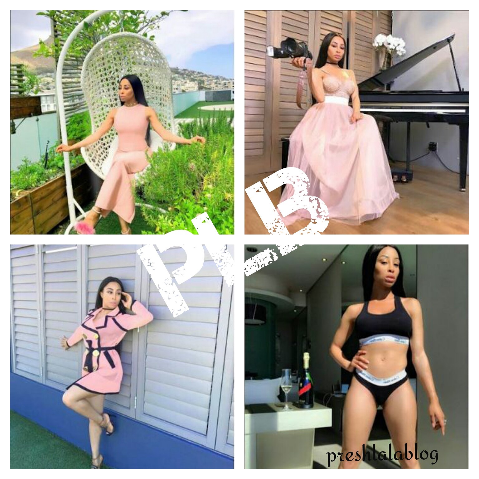 South African Actress Khanyi Mbau Shows Off Her Sexy Body On Instagram