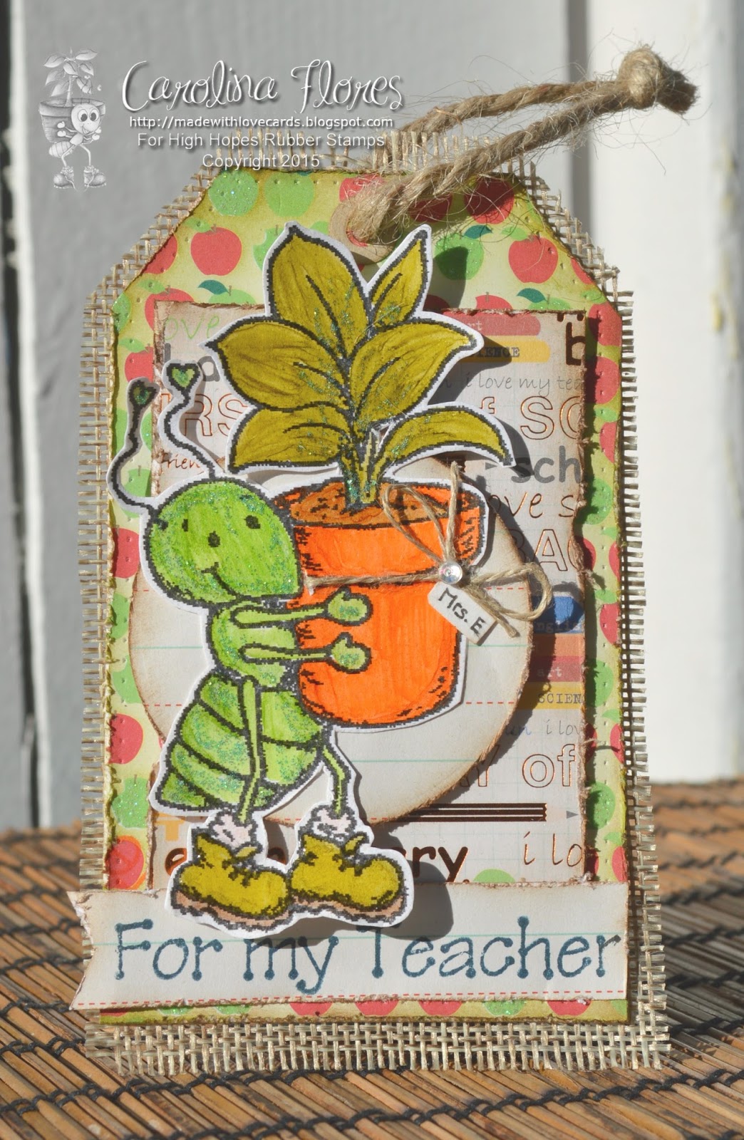 Made With Love Cards: Hopeful Ant Tag!!!