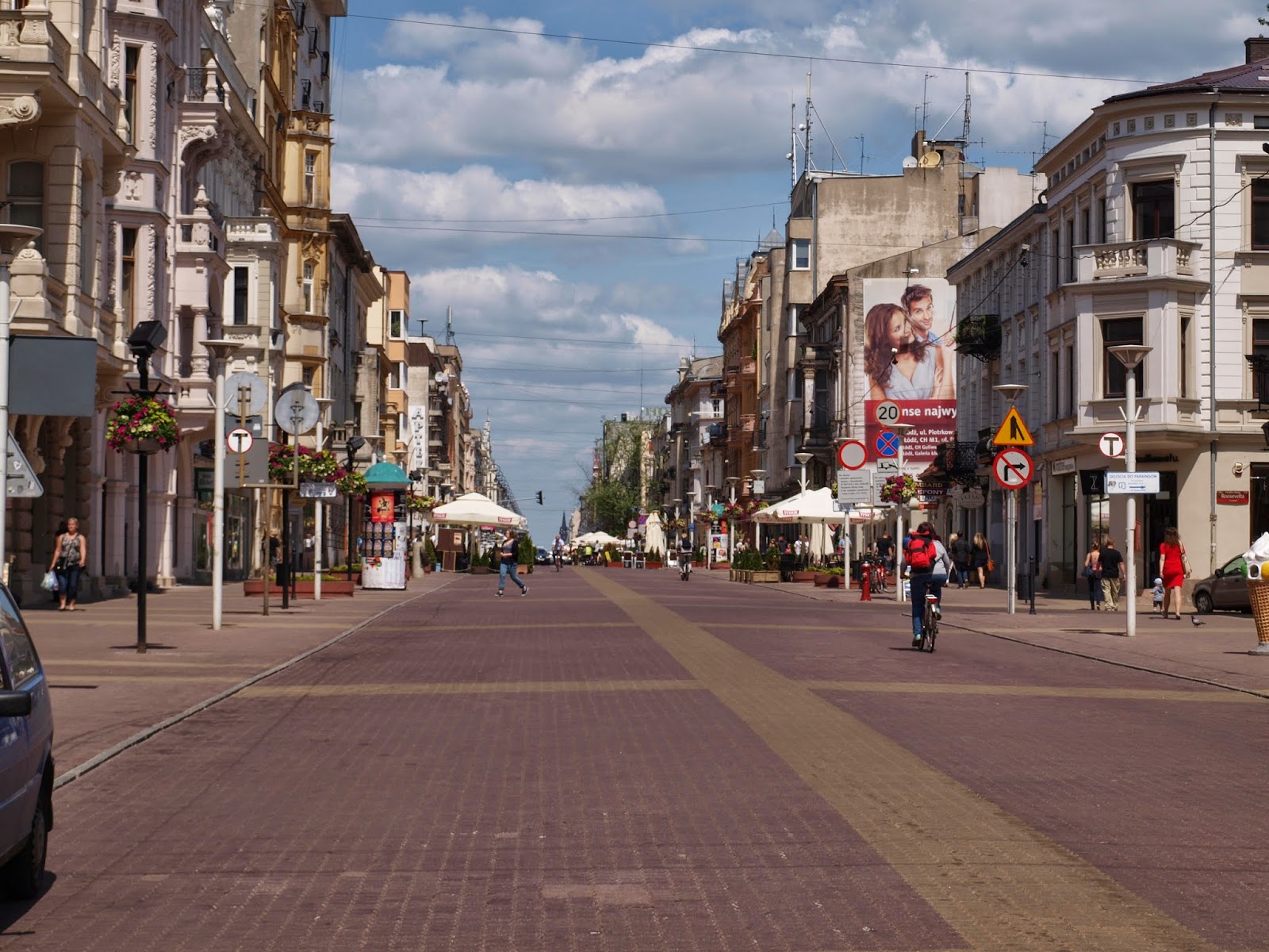 Polski uroków odkrywanie: Łódzkie: Piotrkowska w Łodzi wabi swoim ...