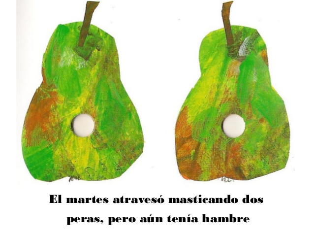Literatura Infantil: La pequeña oruga glotona