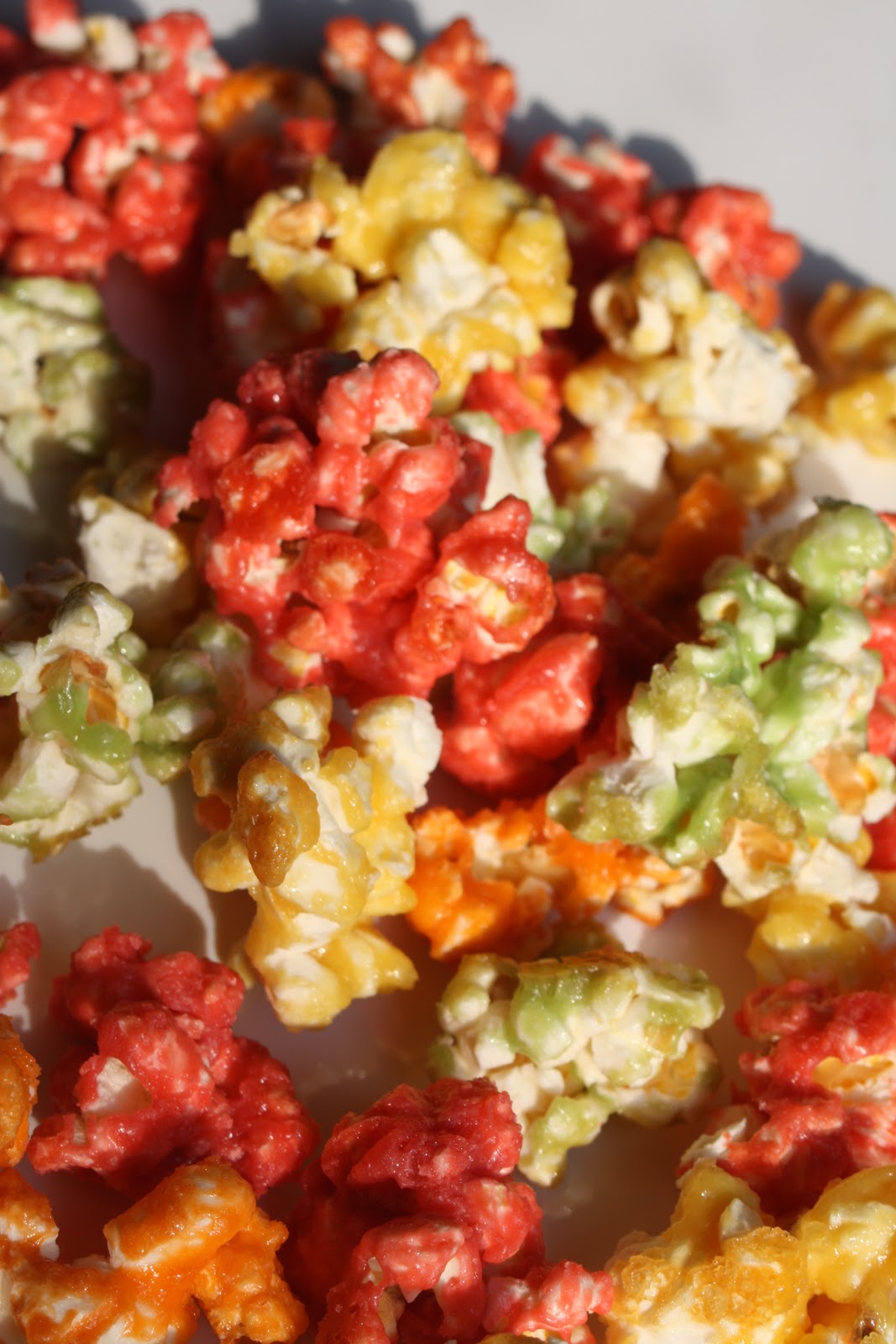 Paper Plates and China: Candied Popcorn