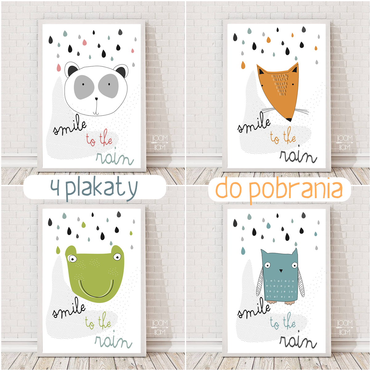 boombom: 4 plakaty do pobrania boombom: 4 plakaty do pobrania