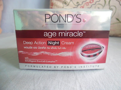 Beauty and Review: Pond's Age Miracle Deep Action Night Cream Review