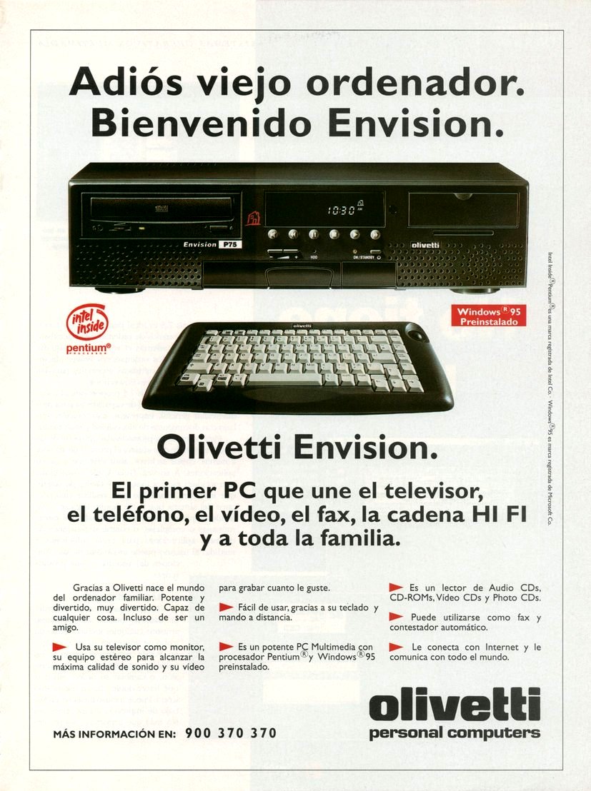 Informatica Viejuna: Olivetti Envision