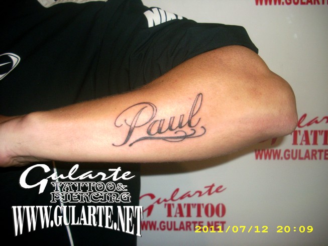 Gularte TATTOO Y PIERCING: TATTOO Paul