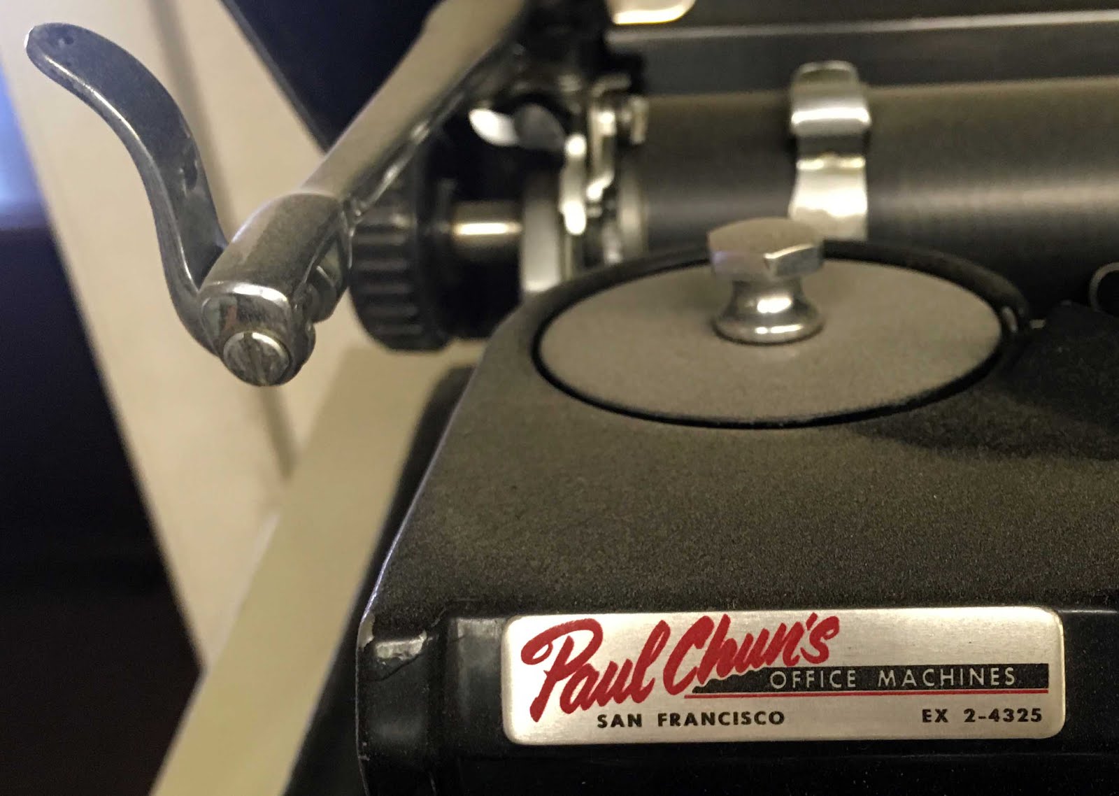 Bonanza in Carmichael/ /THE TYPEWRITER REVOLUTION