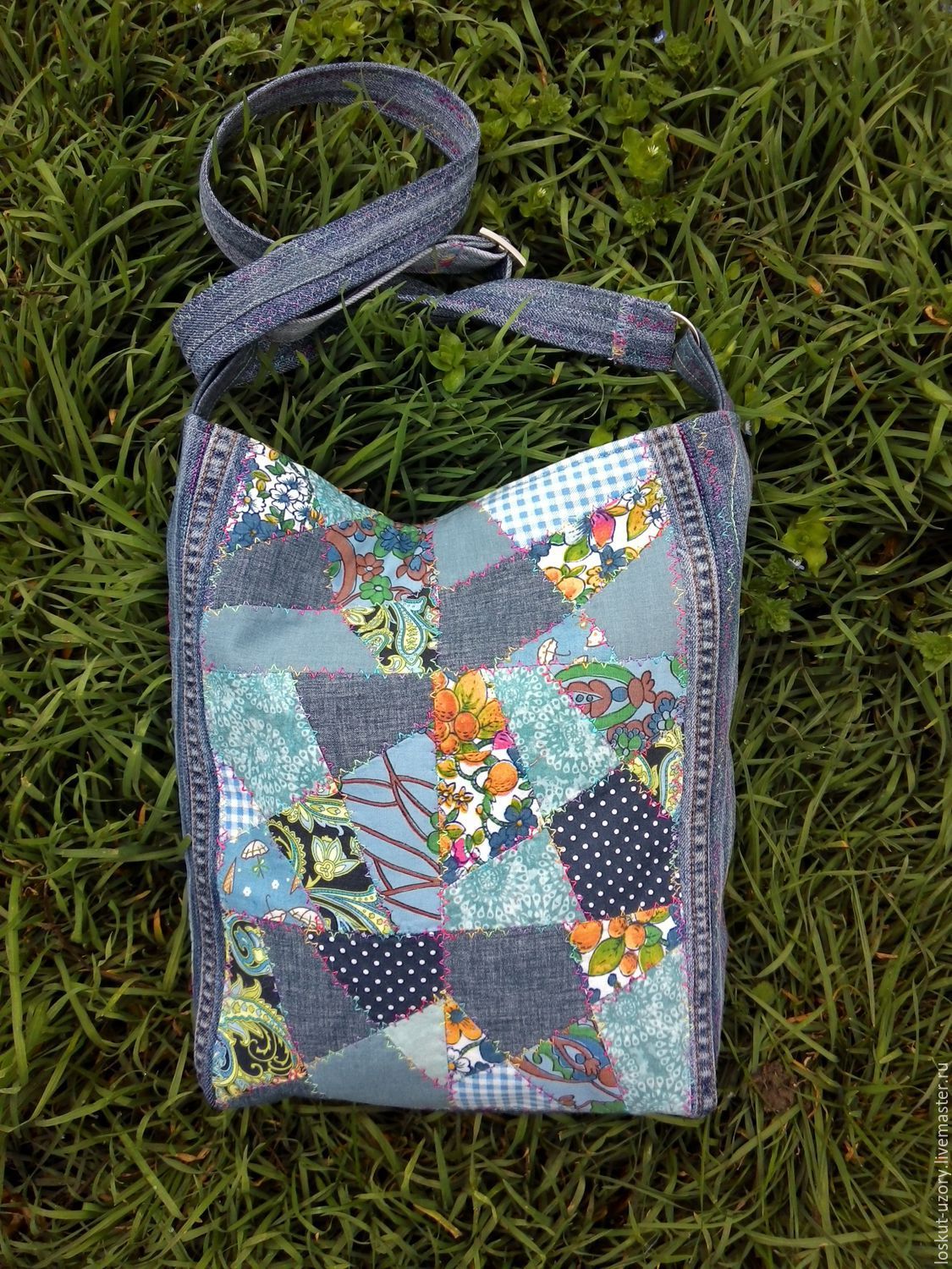 Bolsos de patchwork - Jadewoman