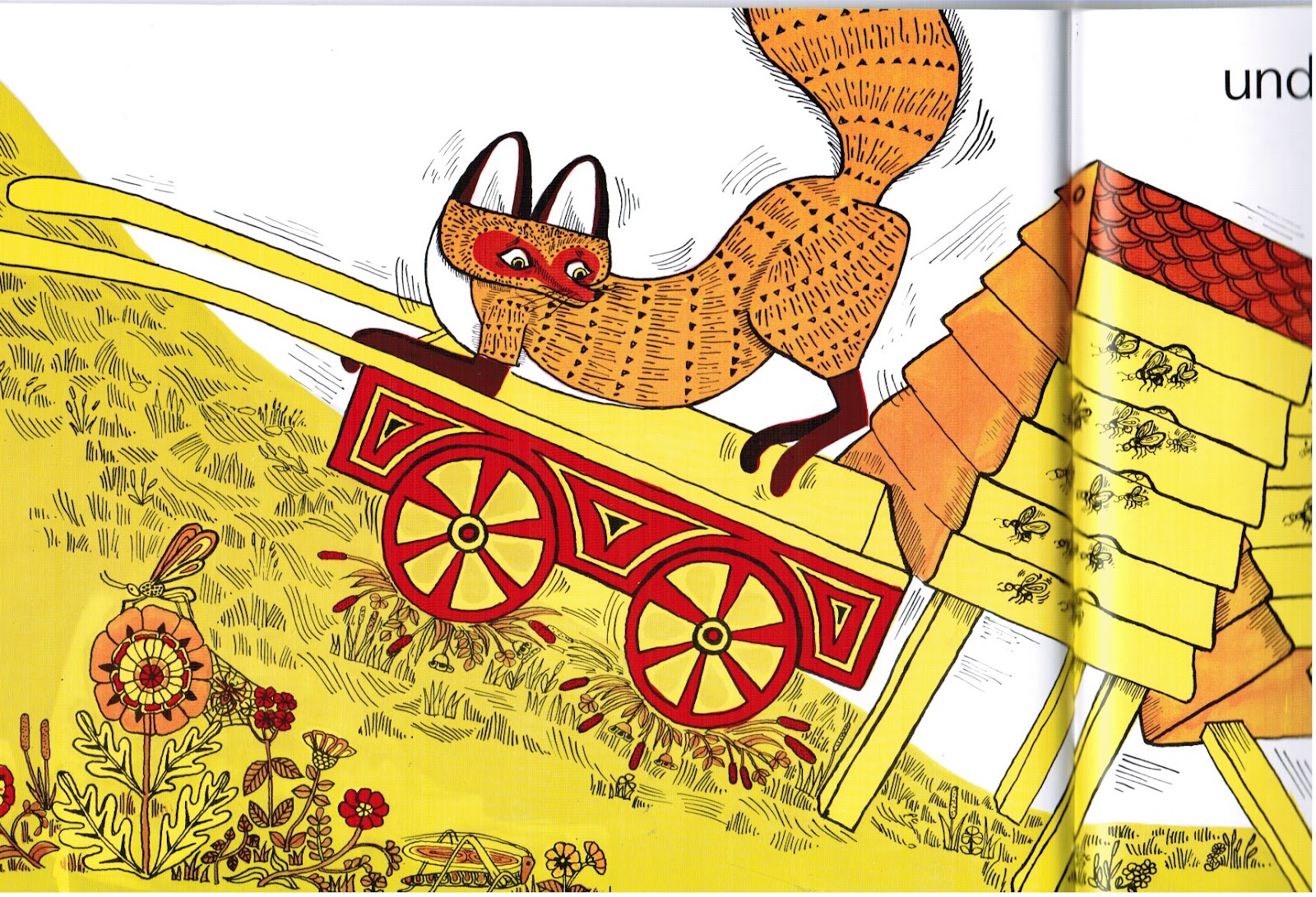 Pictures from an Old Book: "Rosie's Walk" by Pat Hutchins (Random House ...