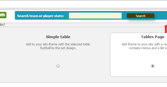 Membuat Widget Table Klasmen Sepakbola Di Blogger - Warung Internet