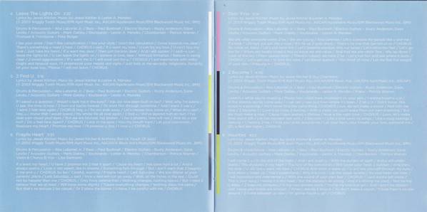 Encarte: Jewel - 0304 (European Edition) - Encartes Pop