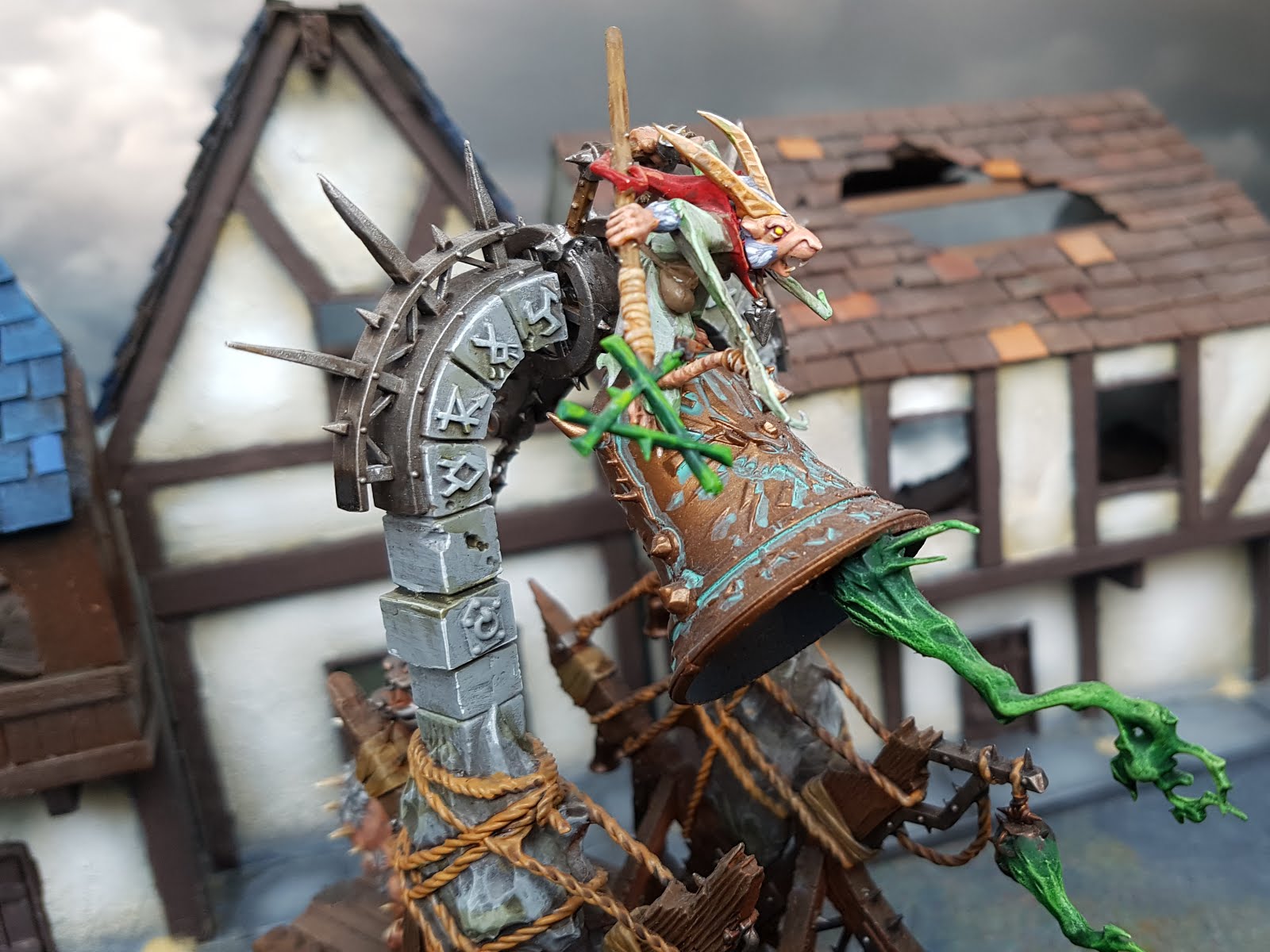 Another wargaming blog: Skaven Gutter Runners and a new photo backdrop
