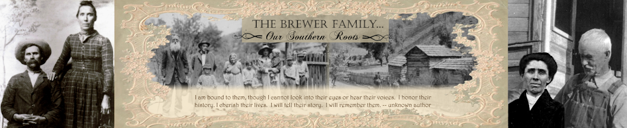 The Brewer Family... Our Southern Roots: Marriage Records