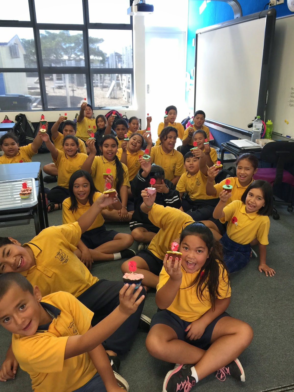 Clendon Park School: Room 8: ANZAC week celebrations