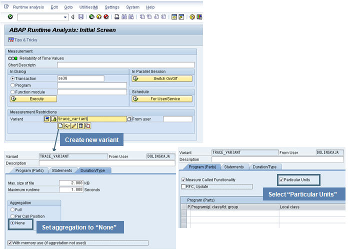 Sap Abap Central Abap Runtime Analysis Se30 How To Analyze Abap Program Flow