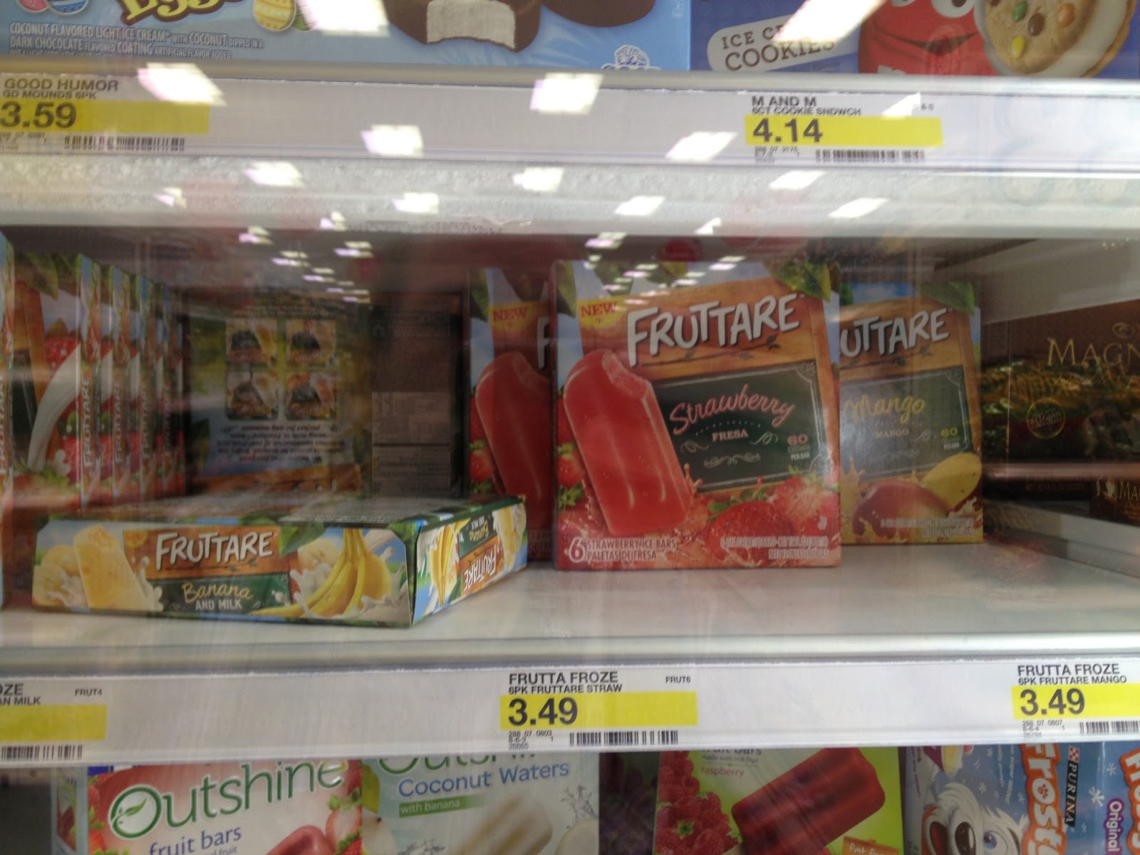 Daddy $aves The Bank: Fruttare Frozen Fruit Bars ONLY $1.25 at Target