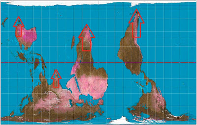 Birkhall's Miscellany: Earth Agnostic: Curious World Maps