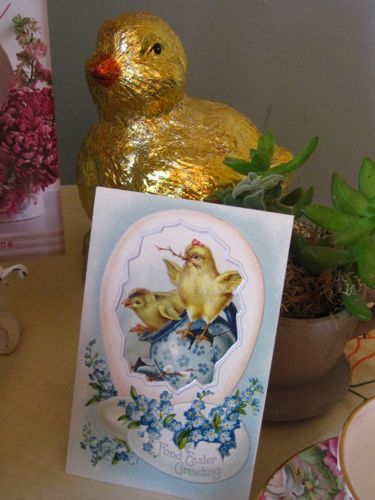 Tea With Friends: The tea trolley's new Easter outfit