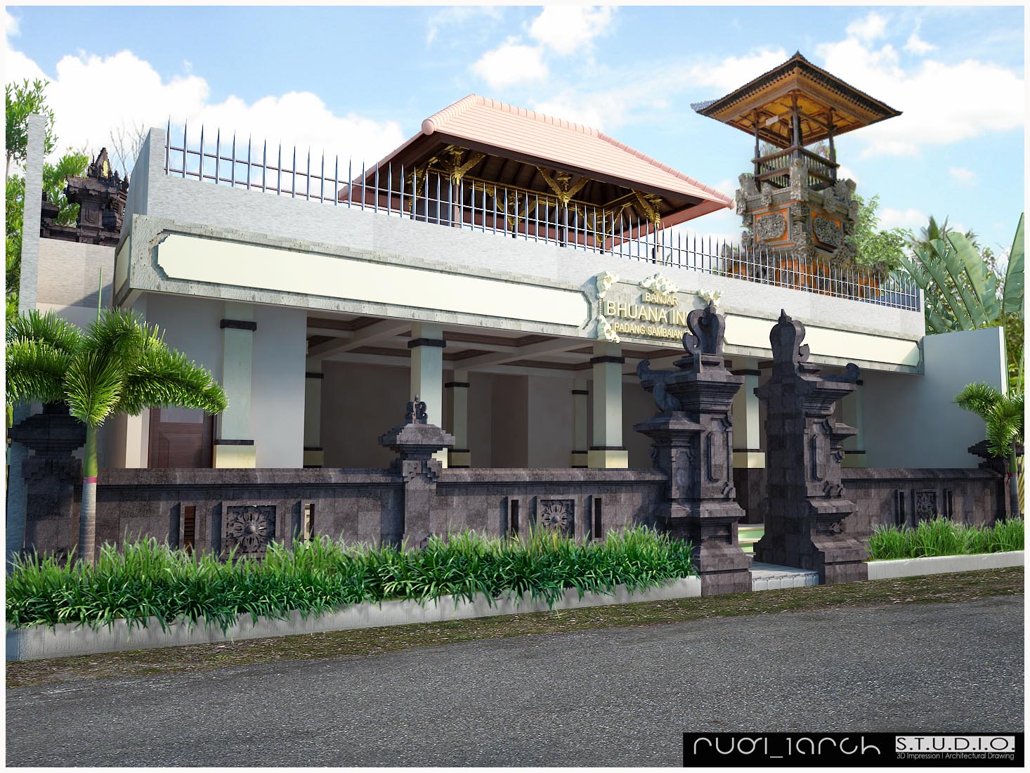 rudi_1arch Studio: Bale Banjar Bhuana Indah_Denpasar