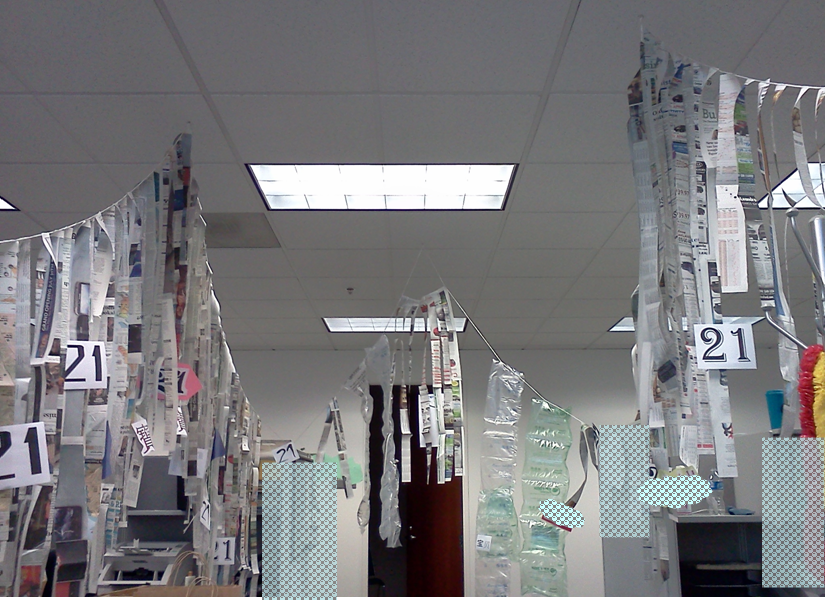 GREEN SCENE: Recycled Office Paradise: delightful decorations for any ...