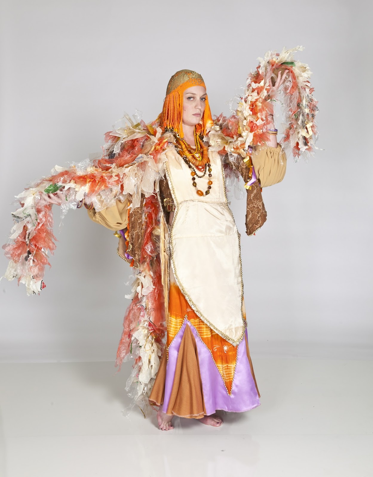 Wearable Art & Costume Design: Millie Miller as MEDEA and OIL SPILL ...