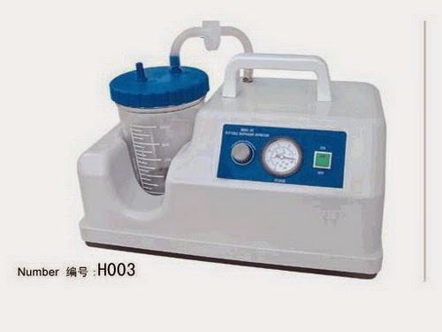 Portable phlegm suction unit H003 - MEDICAL SUPPLY