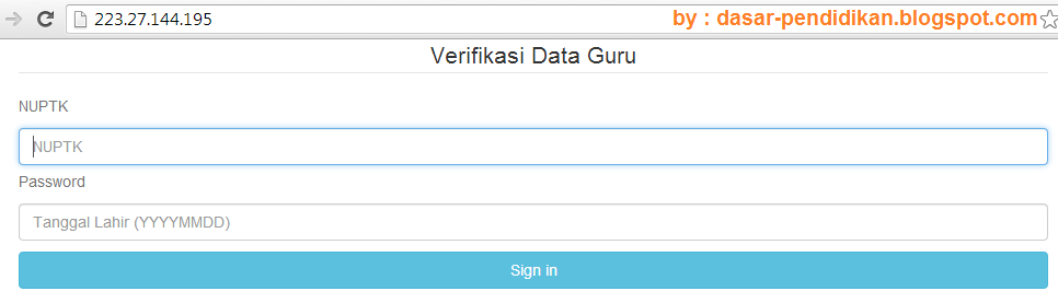 Cara Verifikasi Data Guru di Dapodik Terbaru melalui Internet