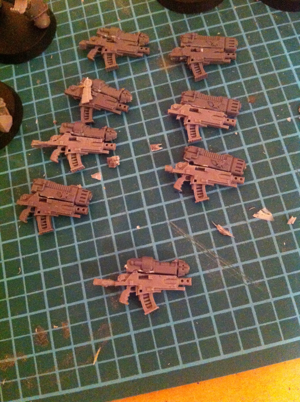 WeeMen: MK III Iron armour Combi-Weapon Conversions