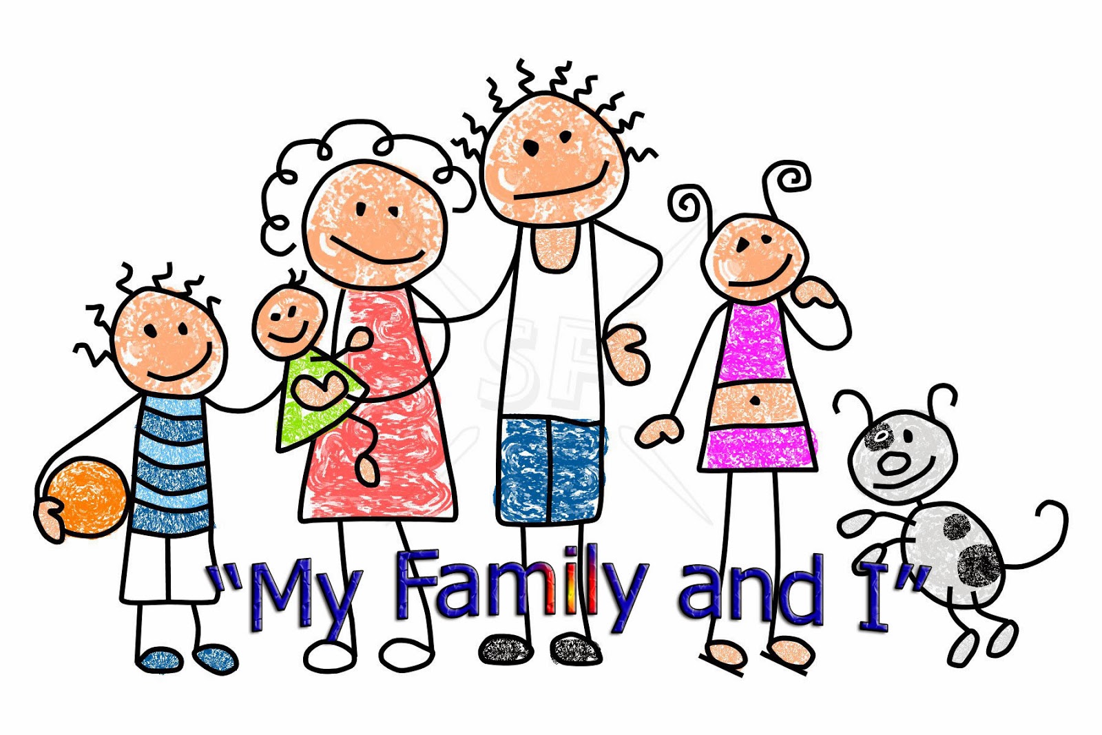 Smiles in My Life: "I and My Family"- Ouh My English