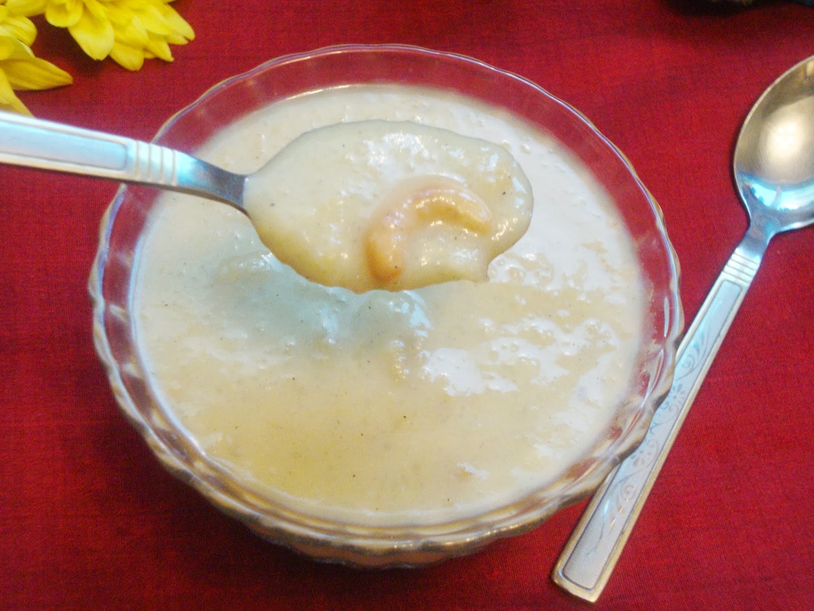 Poornima's Cook Book: Pasi Paruppu Payasam / Pasi Paruppu Arisi Payasam ...