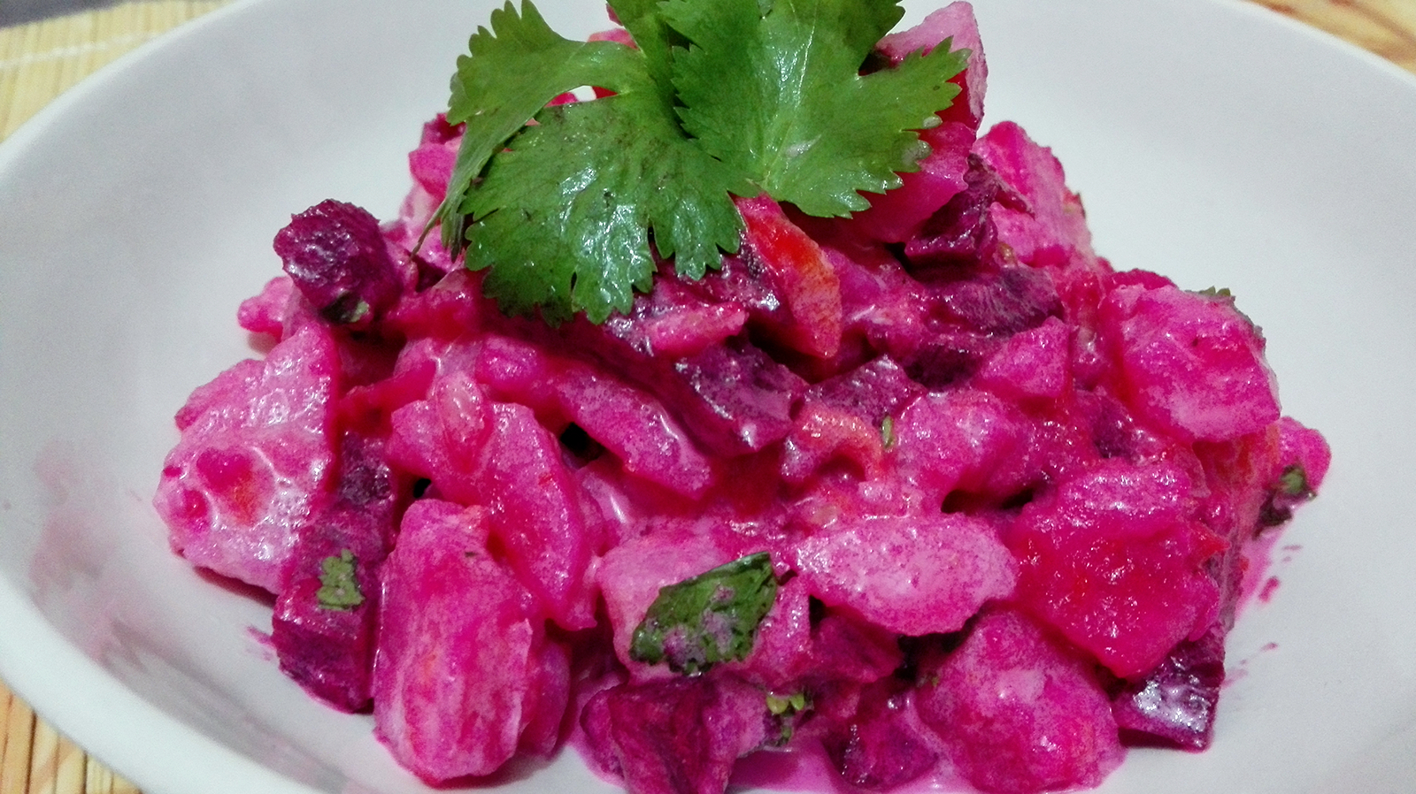 Ensalada Rusa Vegana, para dar energía y aliviar el cansancio.