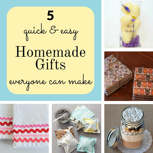 5 quick & easy homemade gifts |Keeping it Real