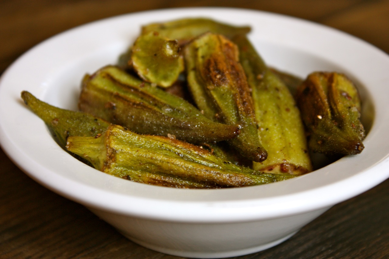 My Own Private Kitchen: Roasted Okra