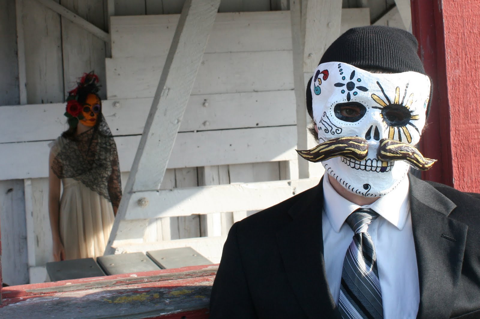 My Things By My Hands: Dia De Los Muertos Masks Photo Shoot