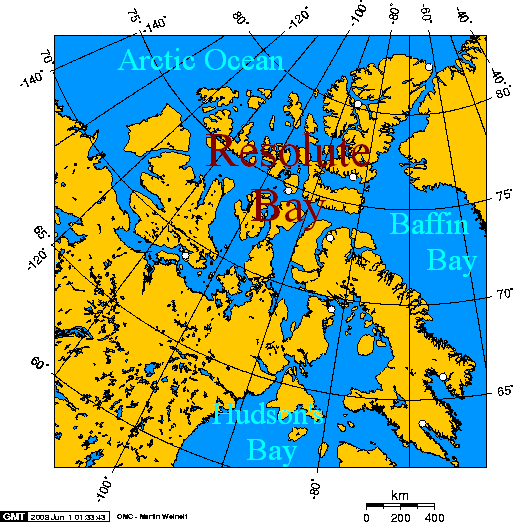 Tallest Building: Resolute Bay Map Pictures