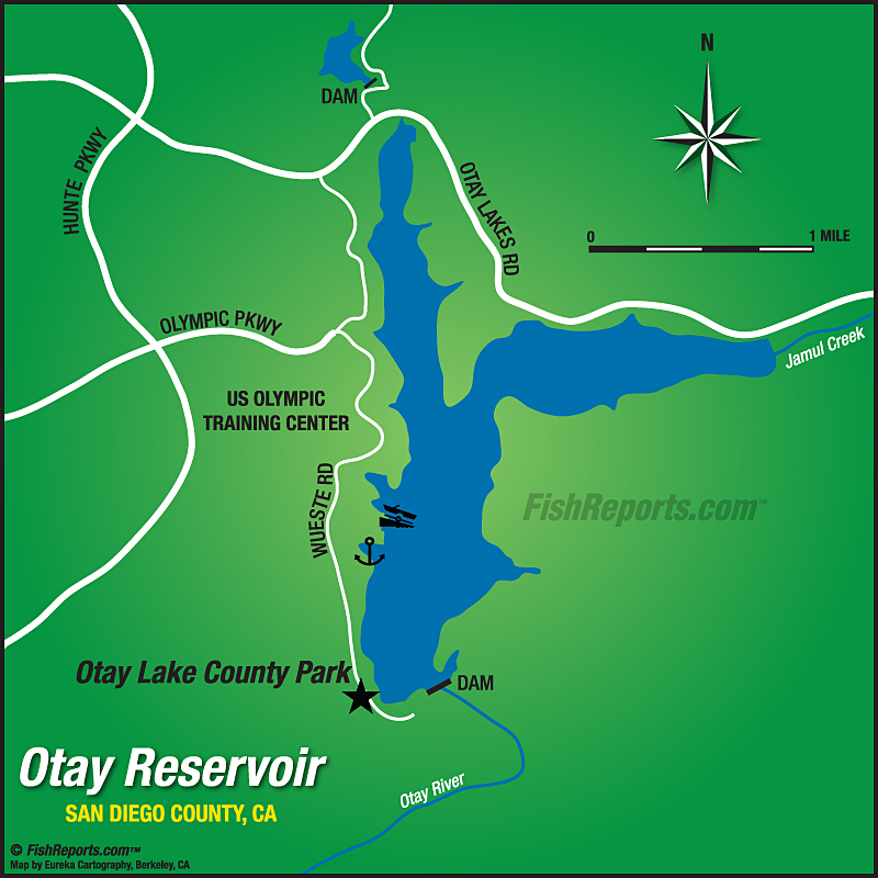 Wes' Travels to California Lakes: Lower Otay Reservoir - San Diego ...