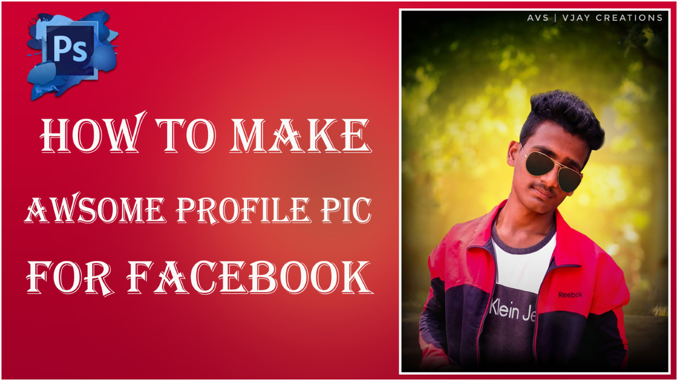 Awesome profile pic for Facebook - avs designers