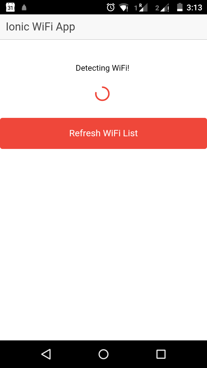 Remo`s Dynamic Ionic Wifi Plugin Example App Using Phonegapcordova Cordova Wifi Plugin