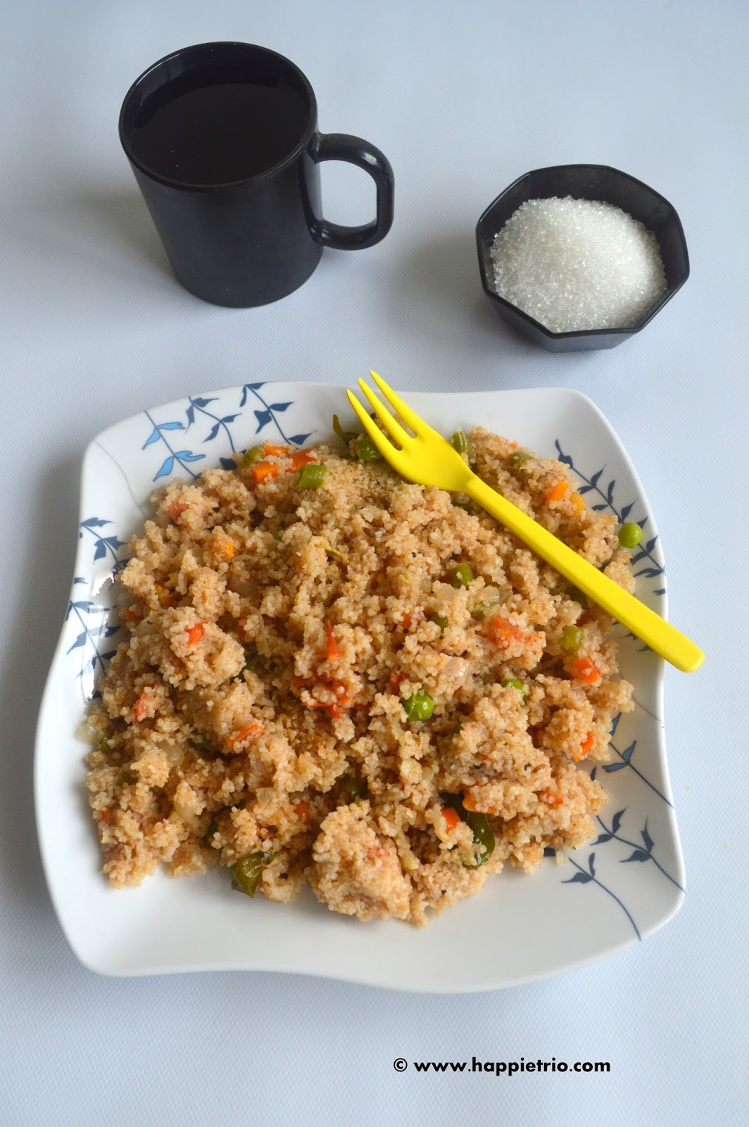 Broken Wheat Upma /Godhumai Rava Upma ~ Cook with Sharmila