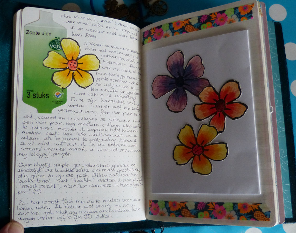 Caatje's Artsy Stuff: Introducing the Adori (my current journal)