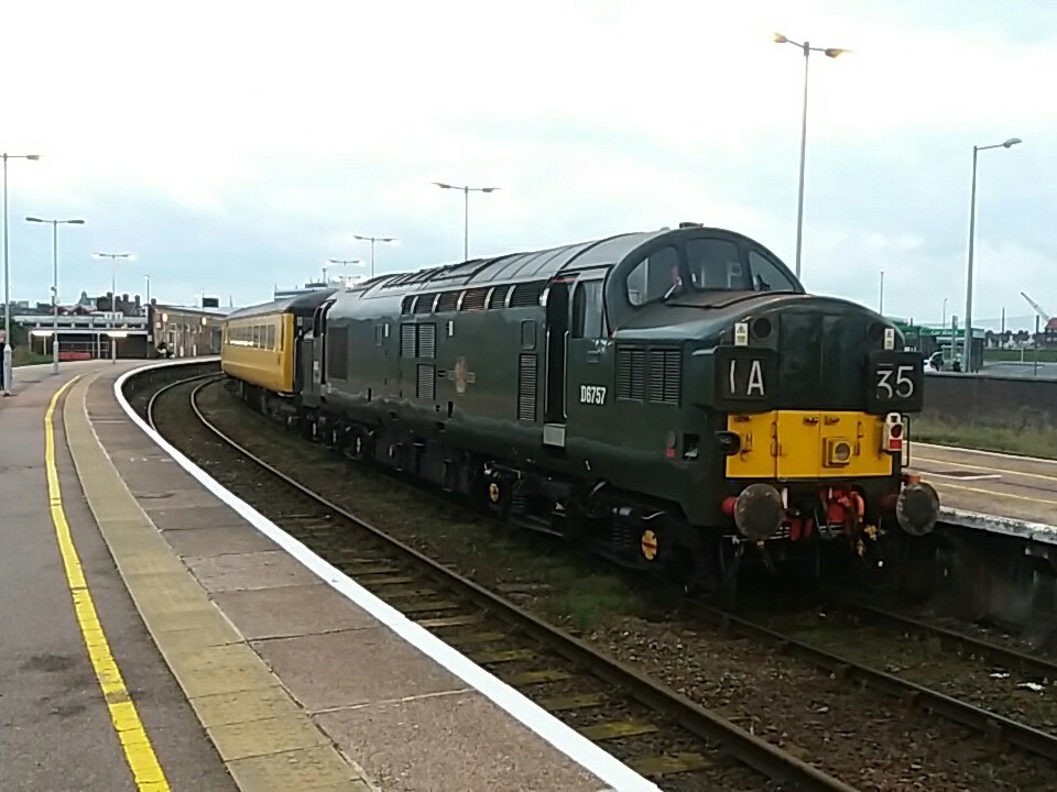 Steve's Bus & Train Page: Not Another Test Train!