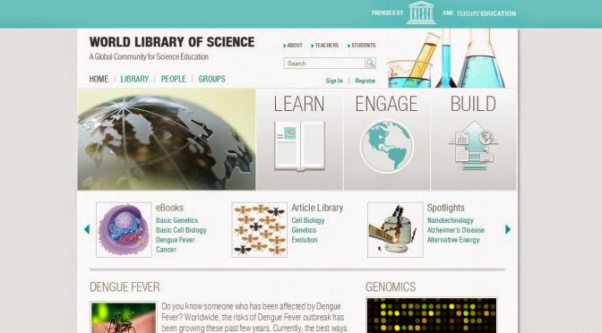 The Digital Teacher: The World Library of Science : teachers & students