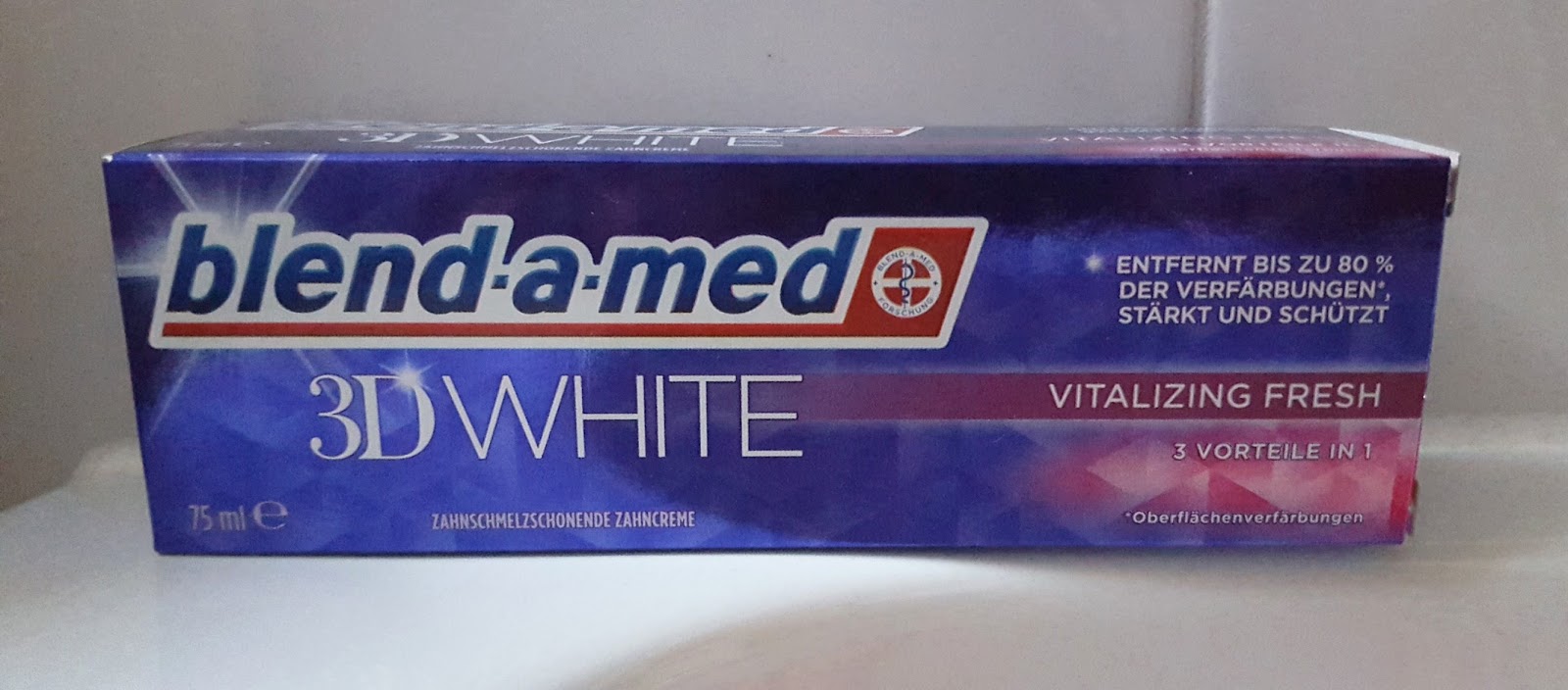 Muttis Produkttest Blog: blend-a-med 3D White Vitalizing Fresh Zahncreme