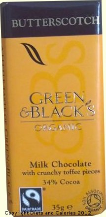 Diets and Calories: Green & Black's Organic Mini Chocolate Bars
