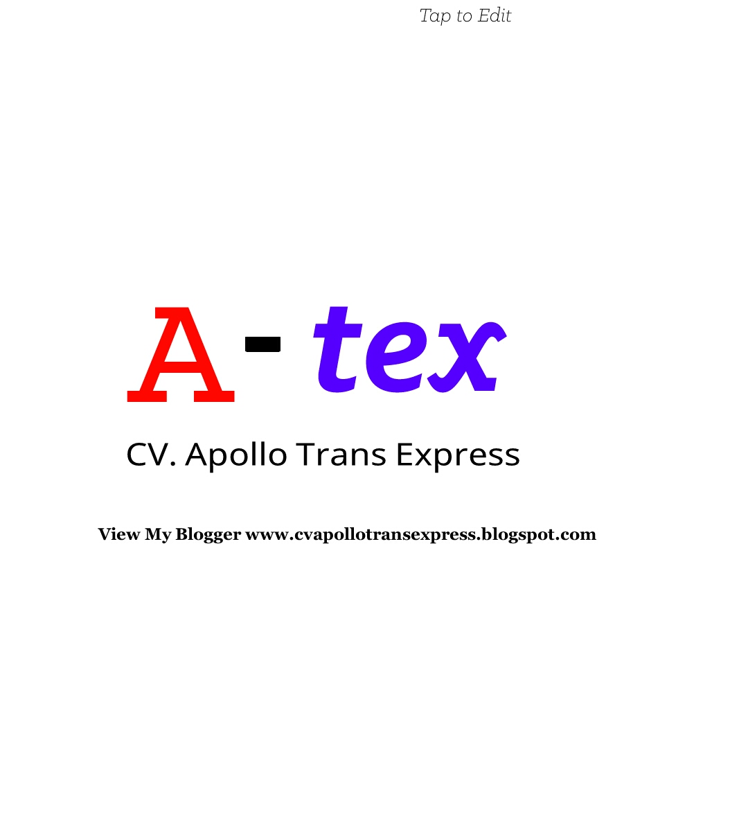 CV. APOLLO TRANS EXPRESS