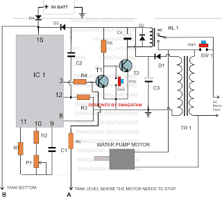 Making a Multi-function Water Level Controller Circuit | Circuit ...