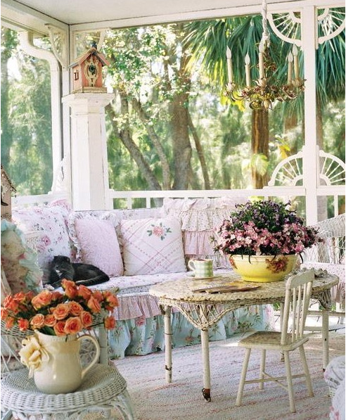 Porch Ideas for Spring - CREATIVE CAIN CABIN